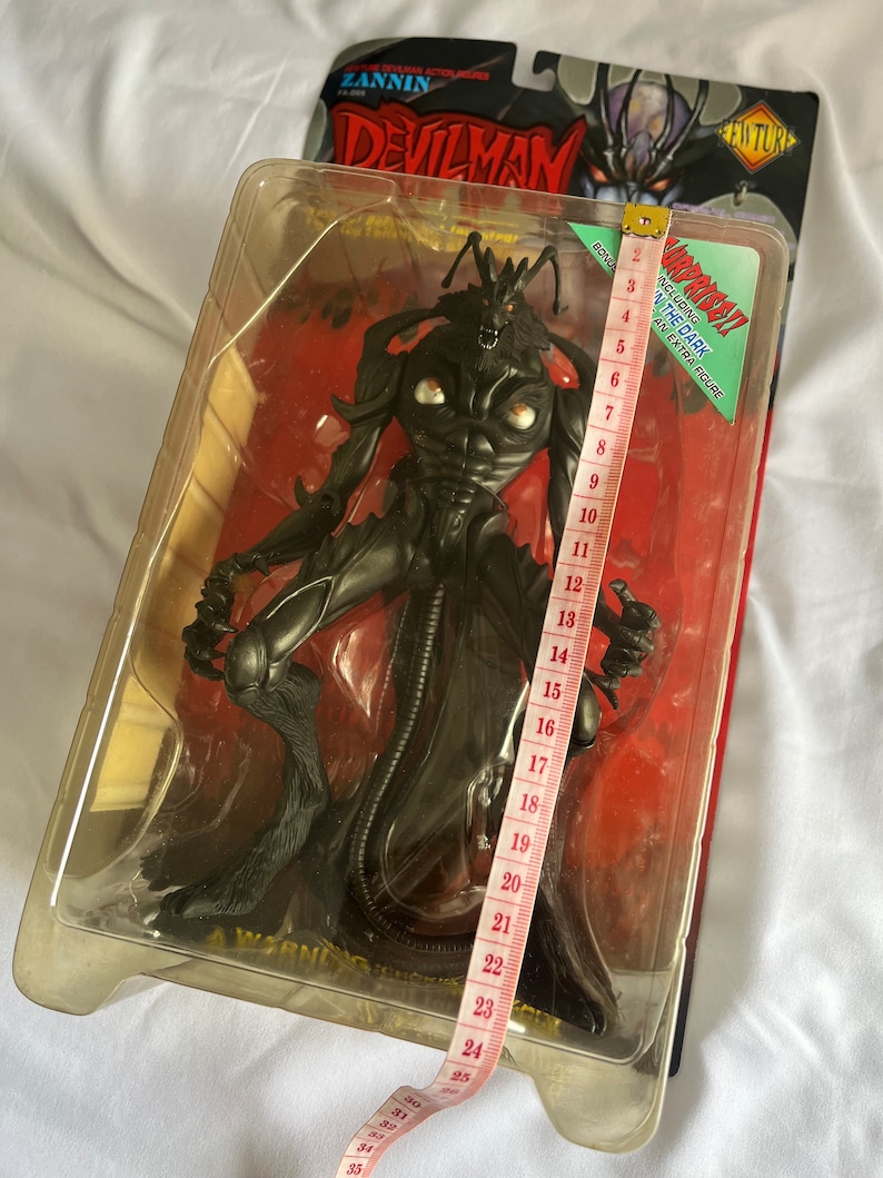 Devilman 90’s Glow in the Dark Zannin FA-D06 Action Figure NEW/SEALED - Etsy