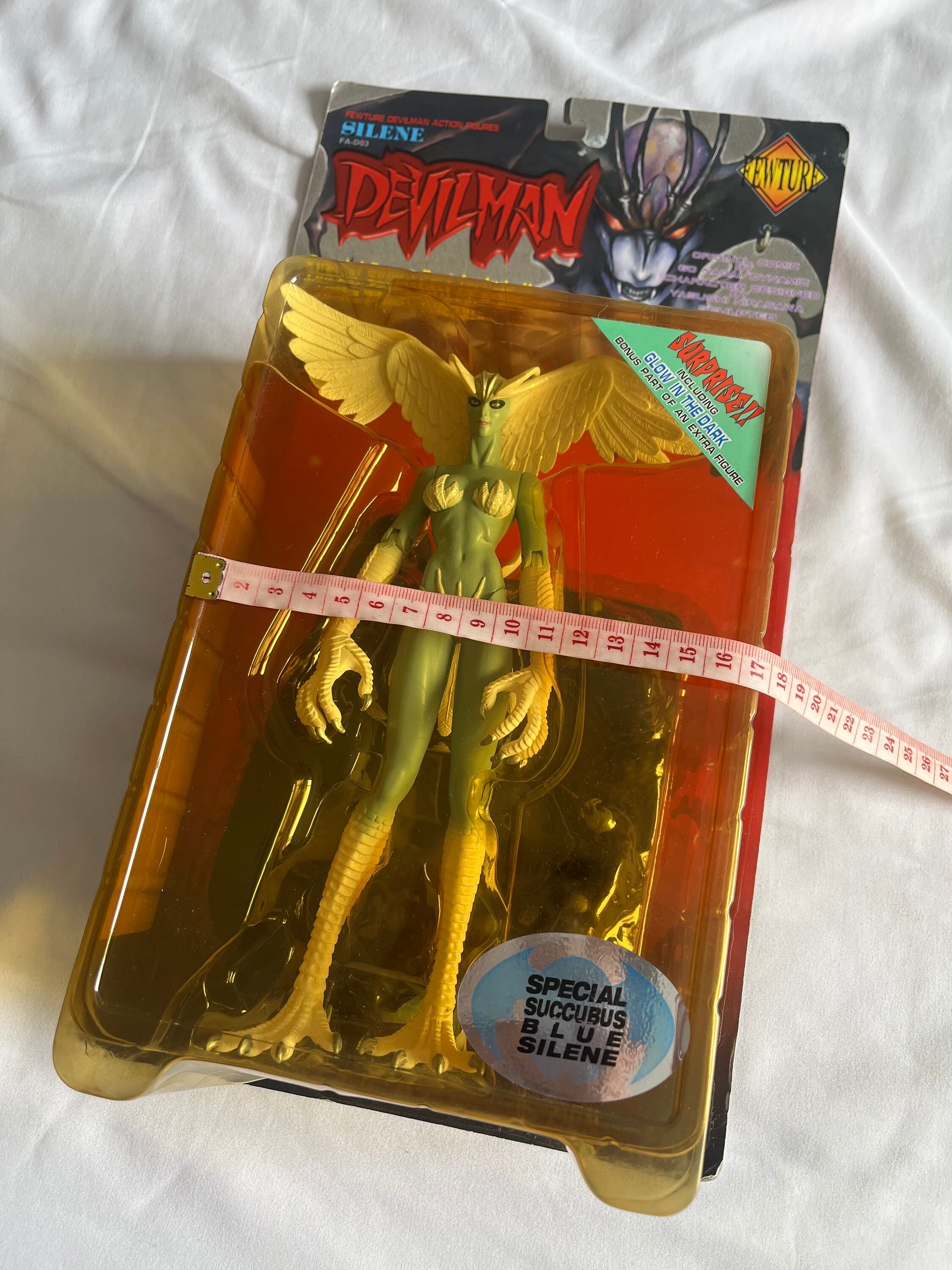 Devilman 90s Glow in the Dark Special Succubus Blue Silene FA-D03 Satan ...
