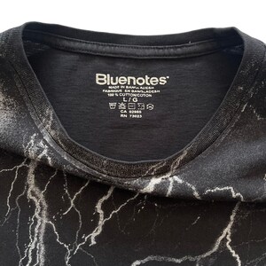 Bluenotes Thunderbolt Grunge Cyber Y2K Style T-shirt - Etsy