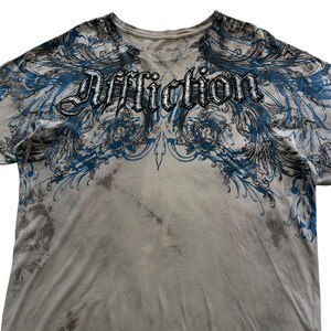 Affliction Cross Wing Grunge Cyber Y2K Style T-shirt - Etsy