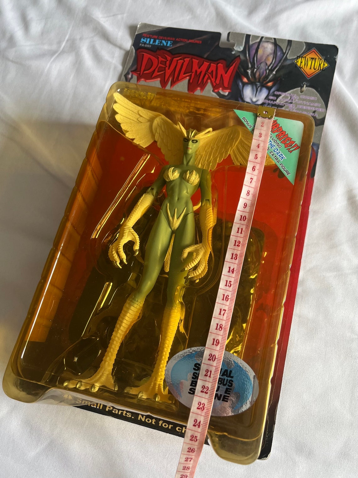 Devilman 90s Glow in the Dark Special Succubus Blue Silene FA-D03 Satan Action Figure NEW/SEALED ...