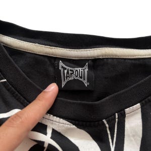 Tapout Grunge Cyber Y2K Style T-shirt - Etsy