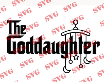 Best Goddaughter Ever, Goddaughter SVG, Goddaughter, SVG, SVG File ...