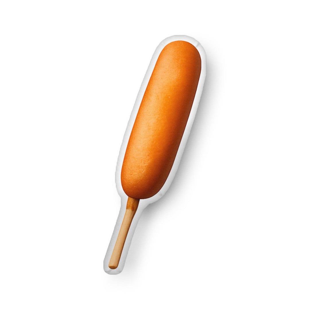 Corn Dog Plush Pillow – Custom Shaped Fair Food Cushion - Etsy Australia