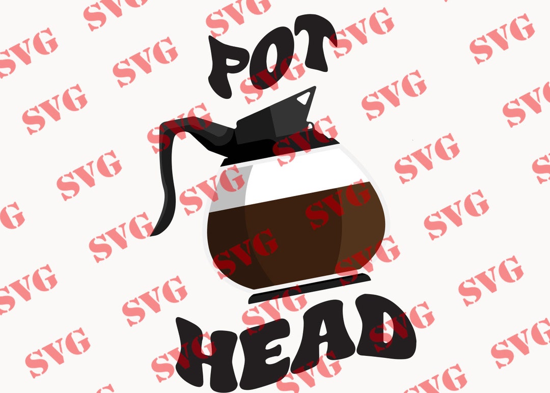 Pot Head SVG File - Etsy