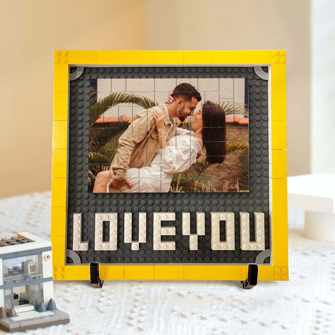 Build Memories With Personalized Photo Brick Puzzles: Customizable ...