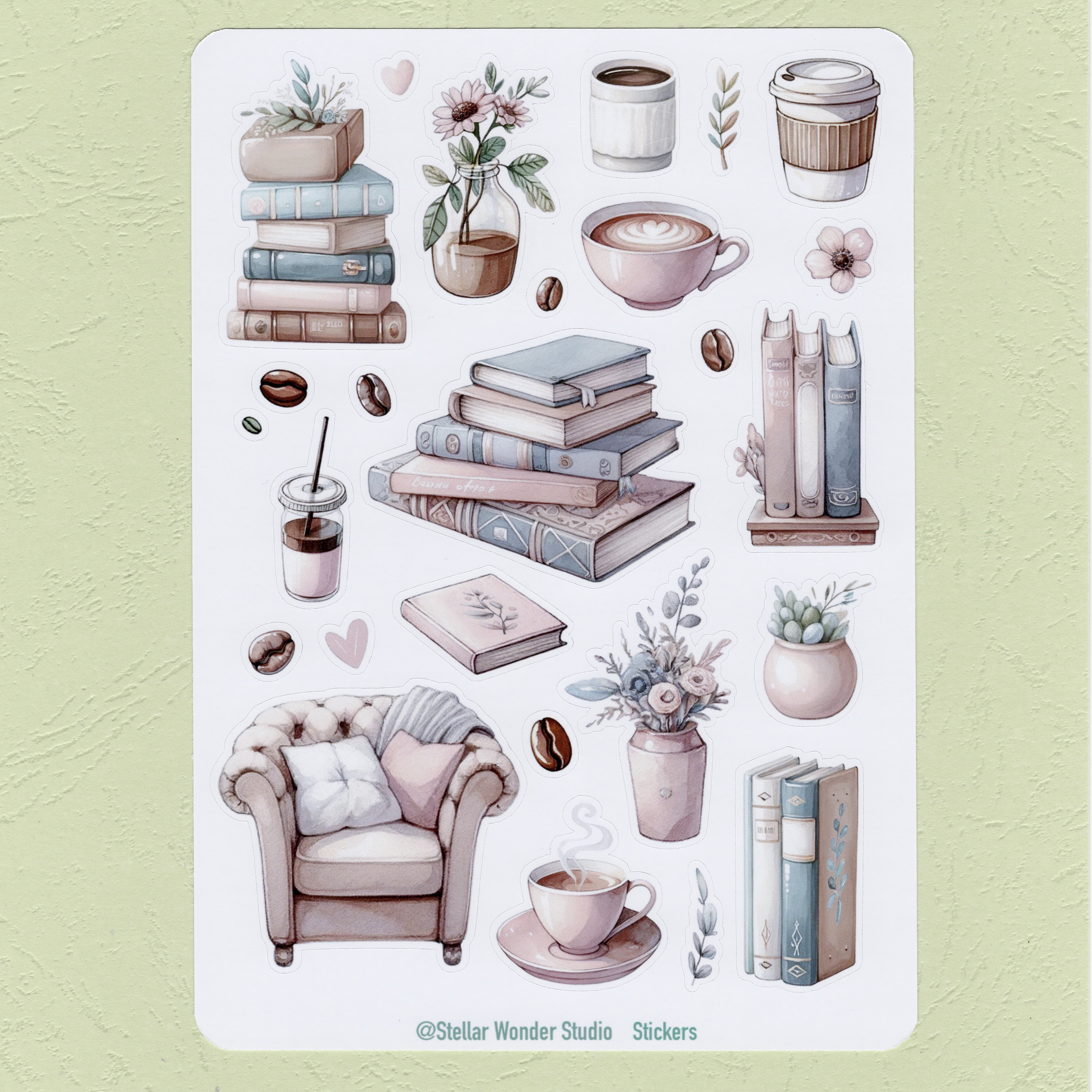 Sticker Sheet Leisurely Reads: Dive Into Worlds Beyond ...