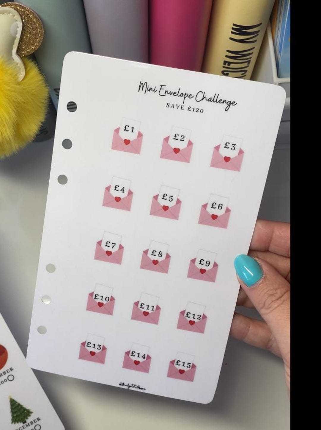A6 Mini Envelope Dashboard Tracker, Cash Stuffing, Budgeting - Etsy UK