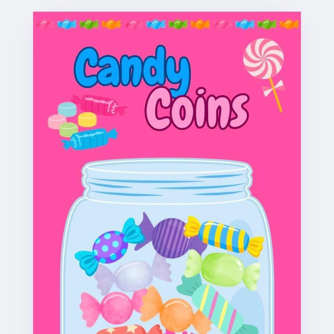 Candy Coins Saver, Cash Stuffing, Budget Binder Trackers, Save Money ...