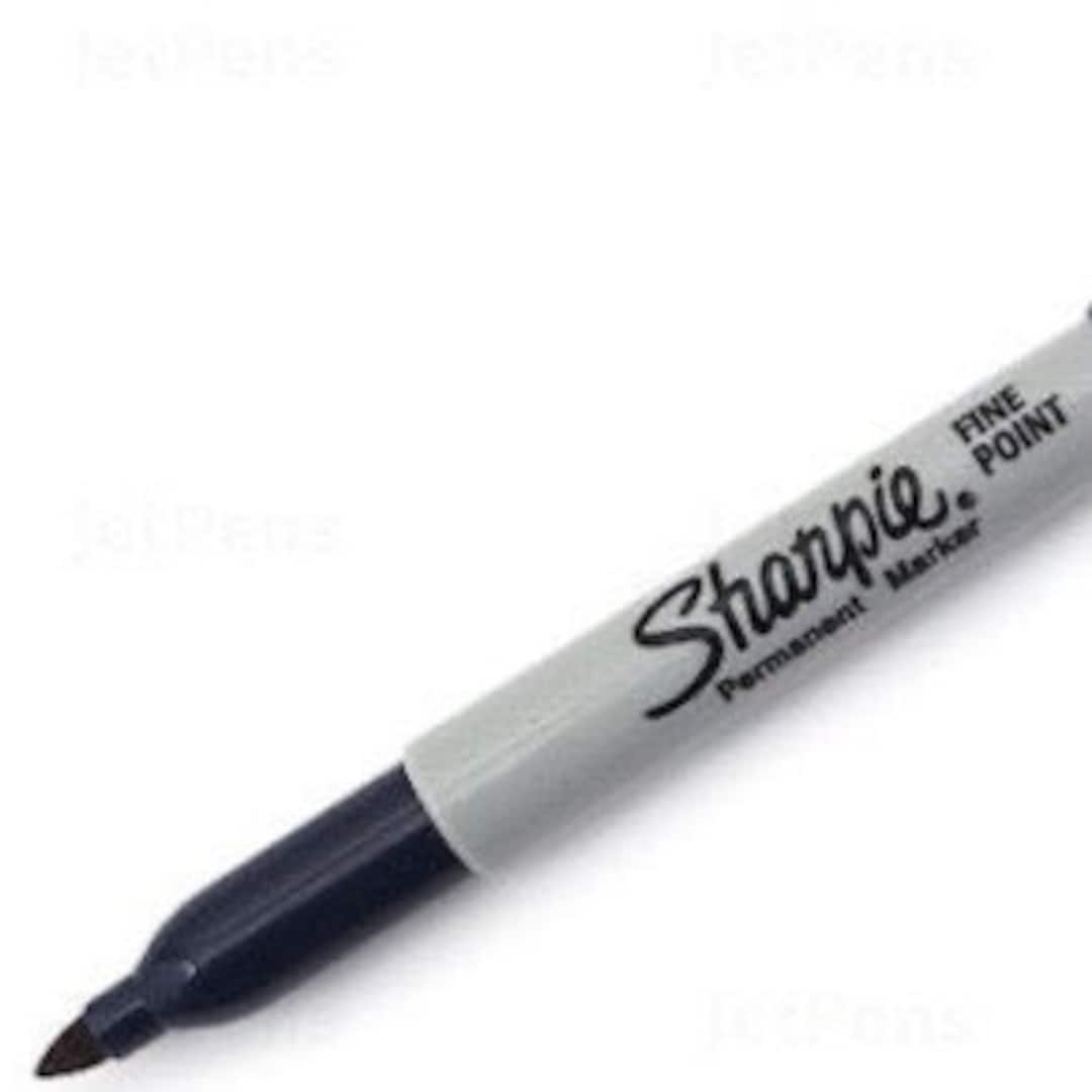 Single Sharpie Pen, Pen, Sharpie, Black-pen, Marker - Etsy UK