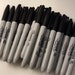 Set of 3 Black Sharpie Pens, Perfect for Cash Stuffing, Budgeting - Etsy UK
