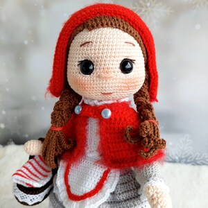 Red Riding Hood Amigurumi Pattern, Crochet Doll, Amigurumi Pattern ...