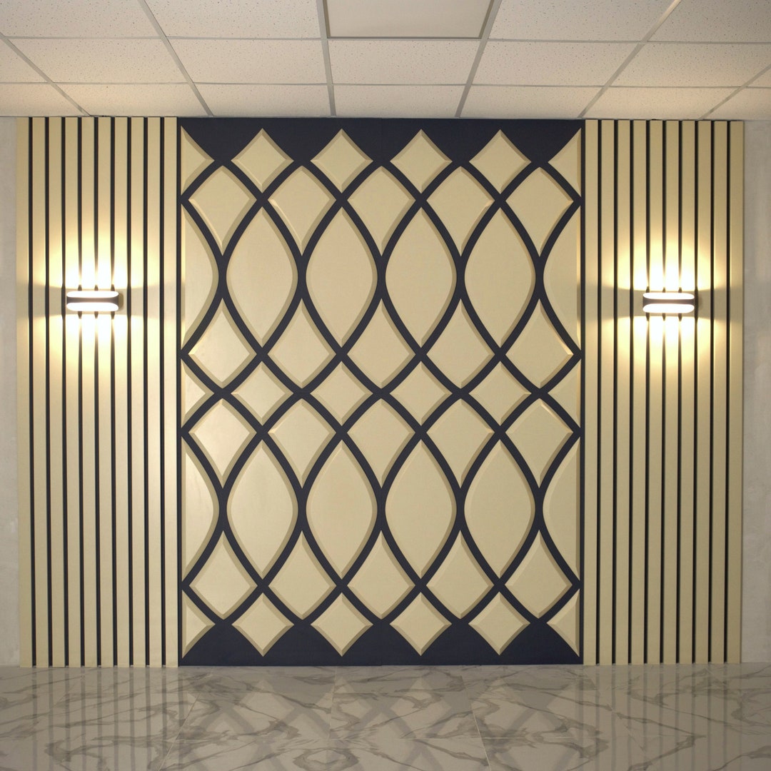 3D Wall Panel , Figured Panel , Interior Panel , Design Panel ...