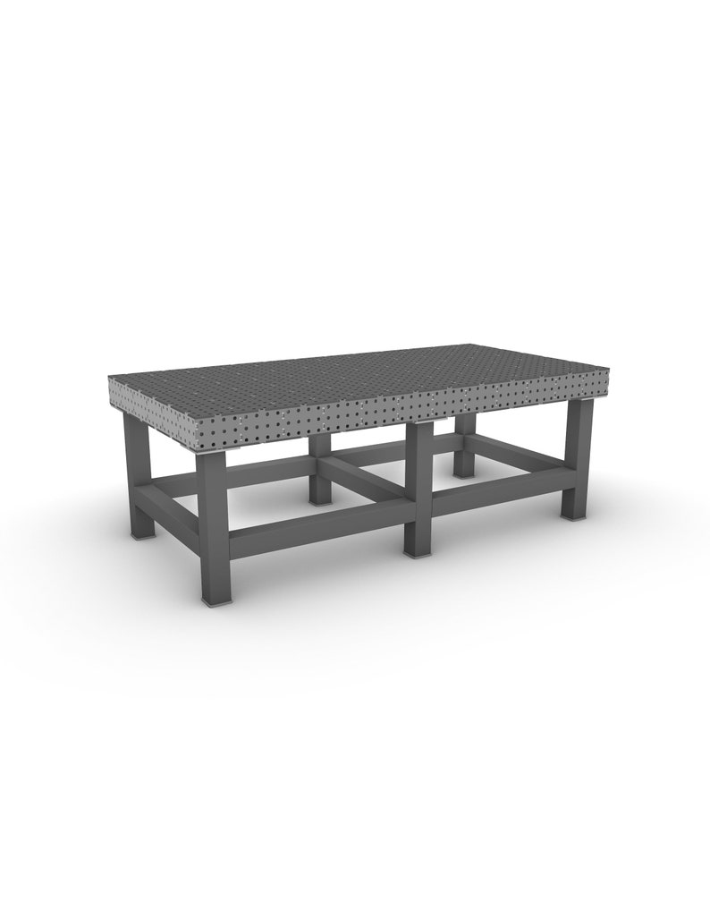 Welding Table DXF Files Laser Cut 2400X1200X150X10X10 Mm - Etsy