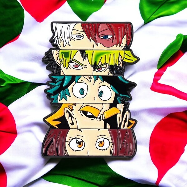 My Hero Academia Enamel Pin - Etsy