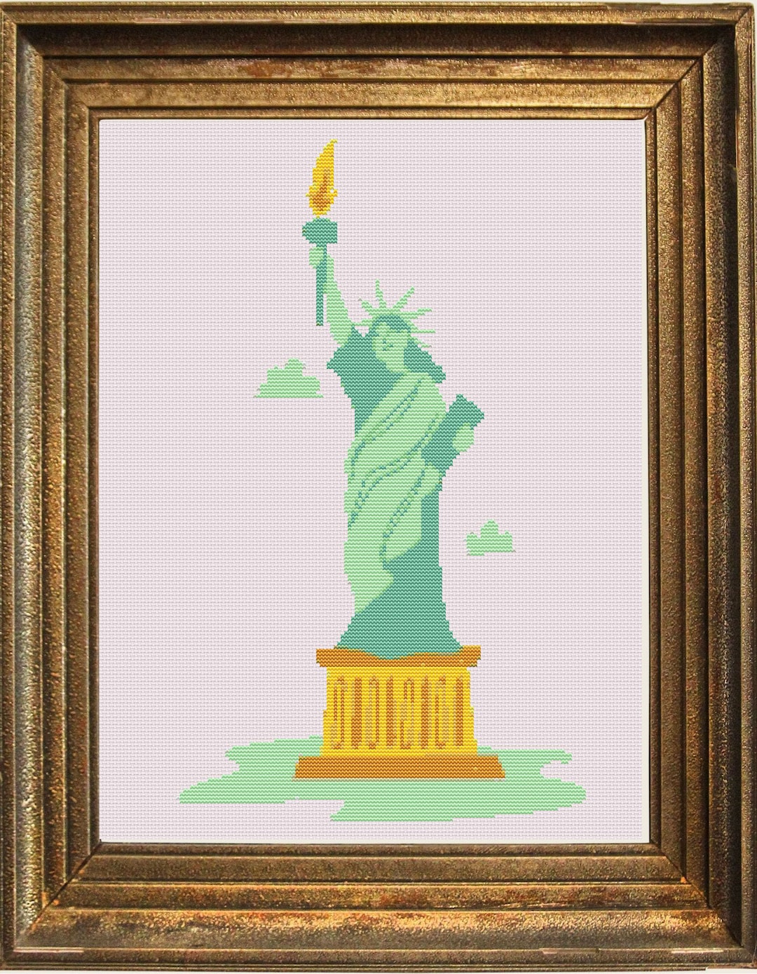 Statue of Liberty Cross Stitch Pattern - Etsy