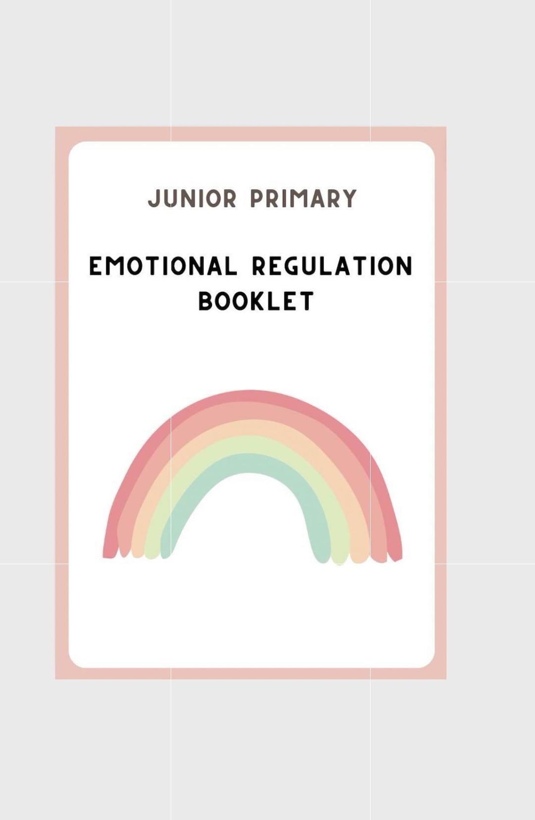 Emotional Regulation Booklet - Etsy