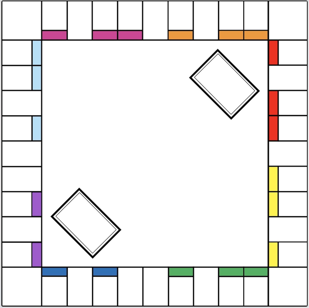 Monopoly Game Board - Etsy