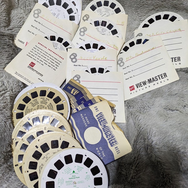 Viewmaster Reels - Etsy