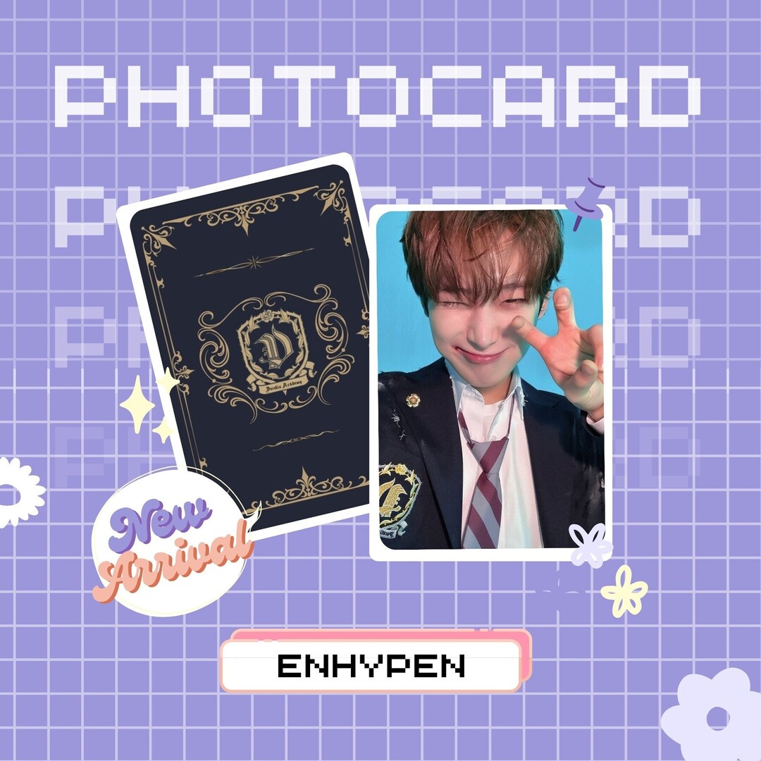 Photocard Pack ENHYPEN Decelis Collection Heeseung Jungwon Jay Sunghoon Jake Sunoo Niki - Etsy