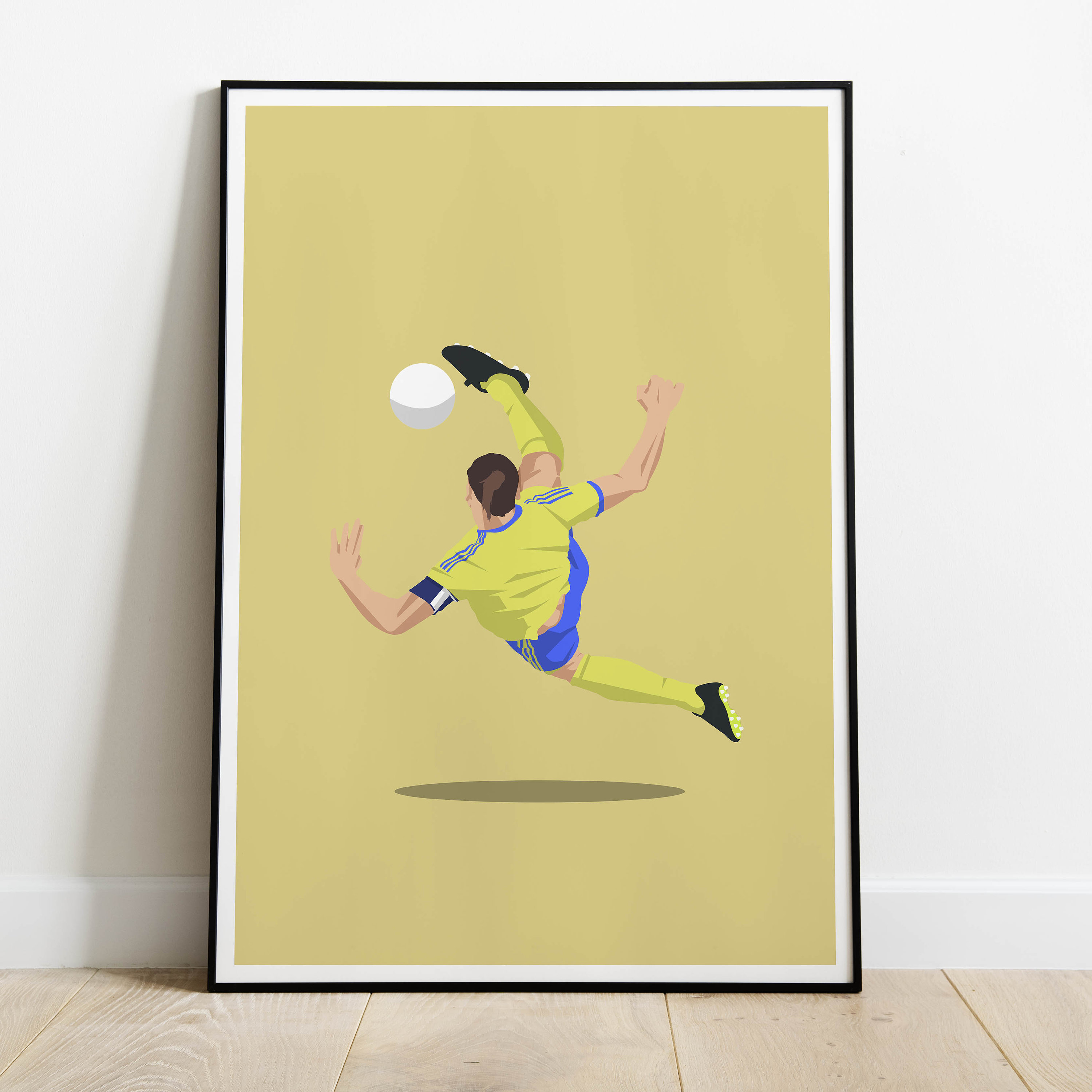 Zlatan Ibrahimovic's Overhead Kick Goal Against England Poster - Etsy