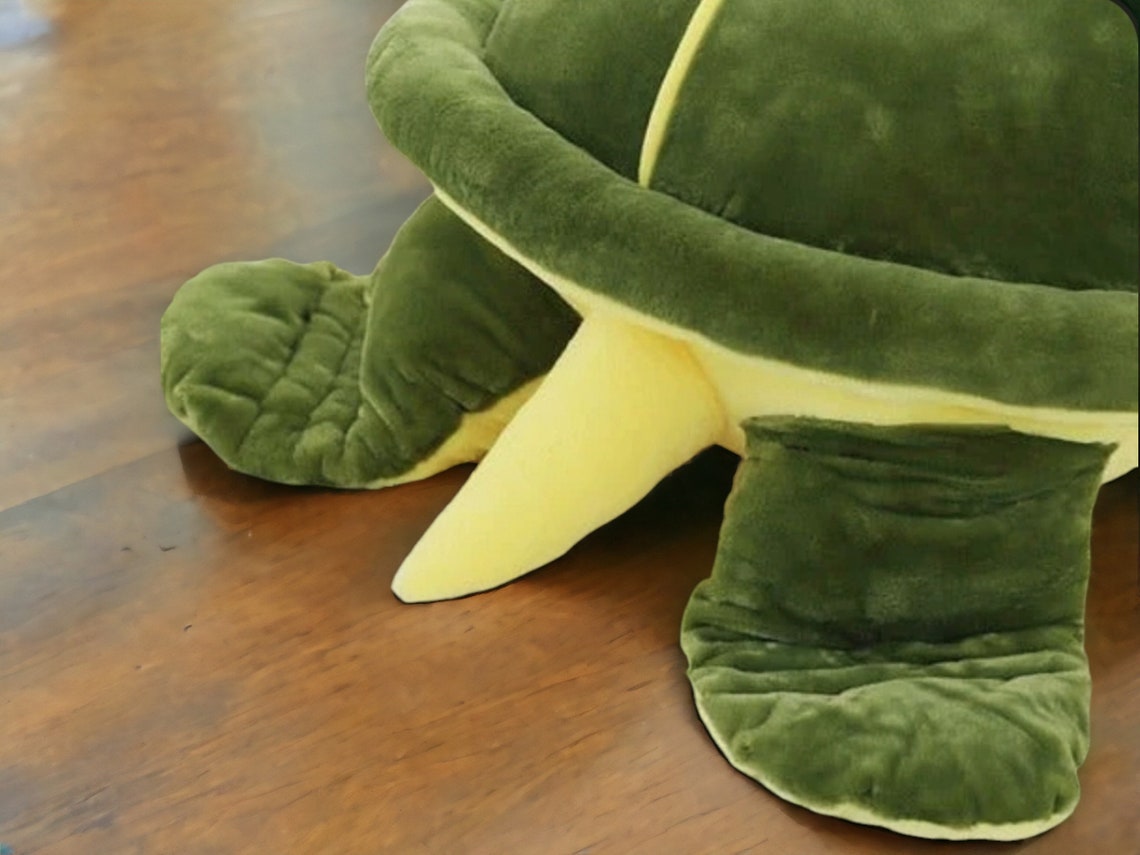 Giant Turtle Stuffed Animal Large Stuffed Sea Turtle Plush Toy Big ...