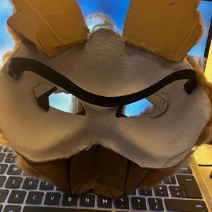 Rabbit Therian/quadrobist Mask !! :3 - Etsy