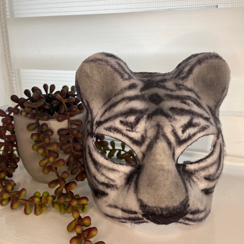 Tiger Therian Mask - Etsy