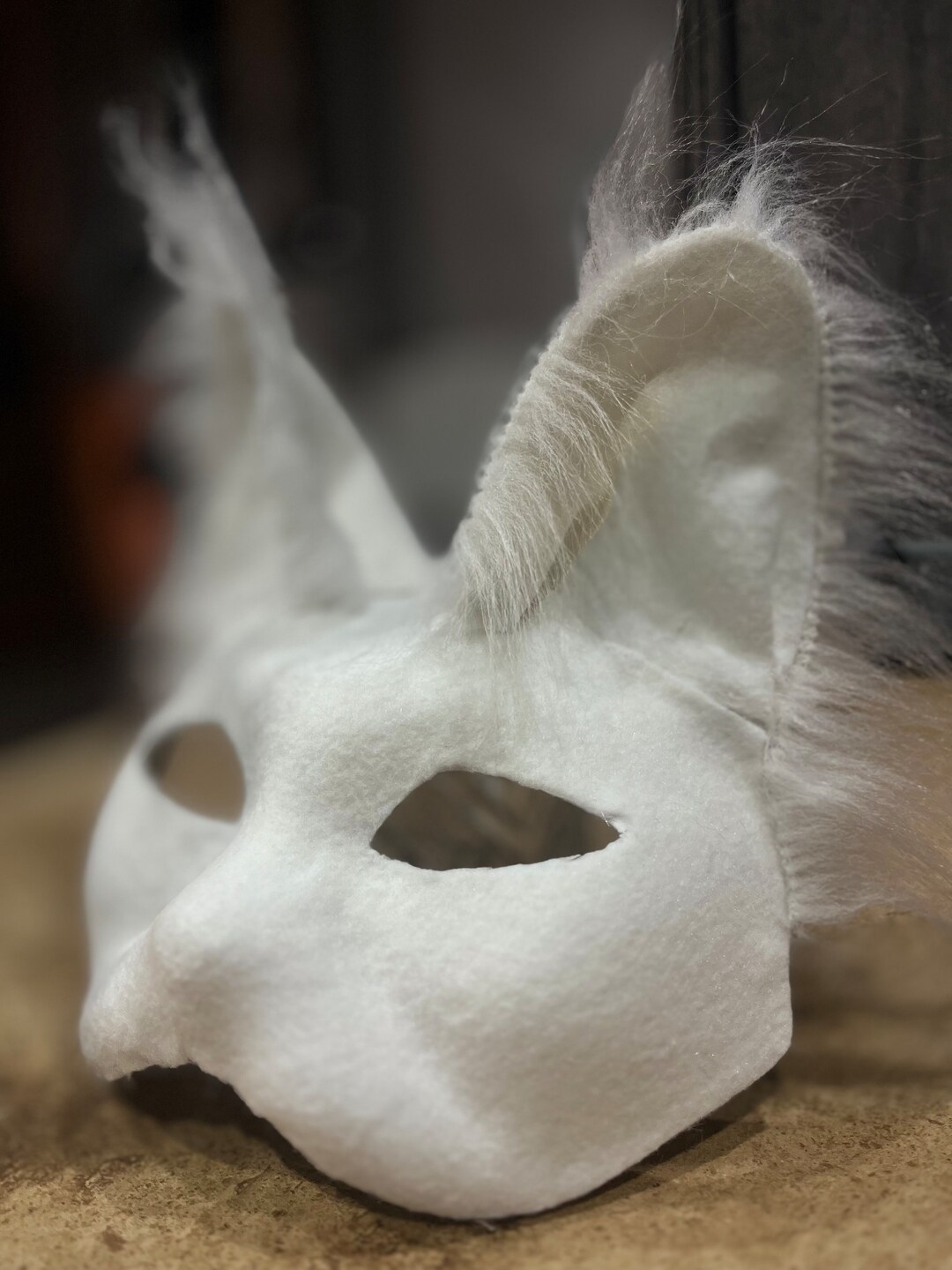 Therian Mask Base Felted & Furred 3 - Etsy