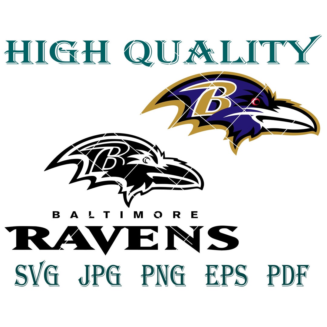 Ravens Football SVG PNG JPG Eps Pdf Perfect for Any Cutting Machines - Etsy