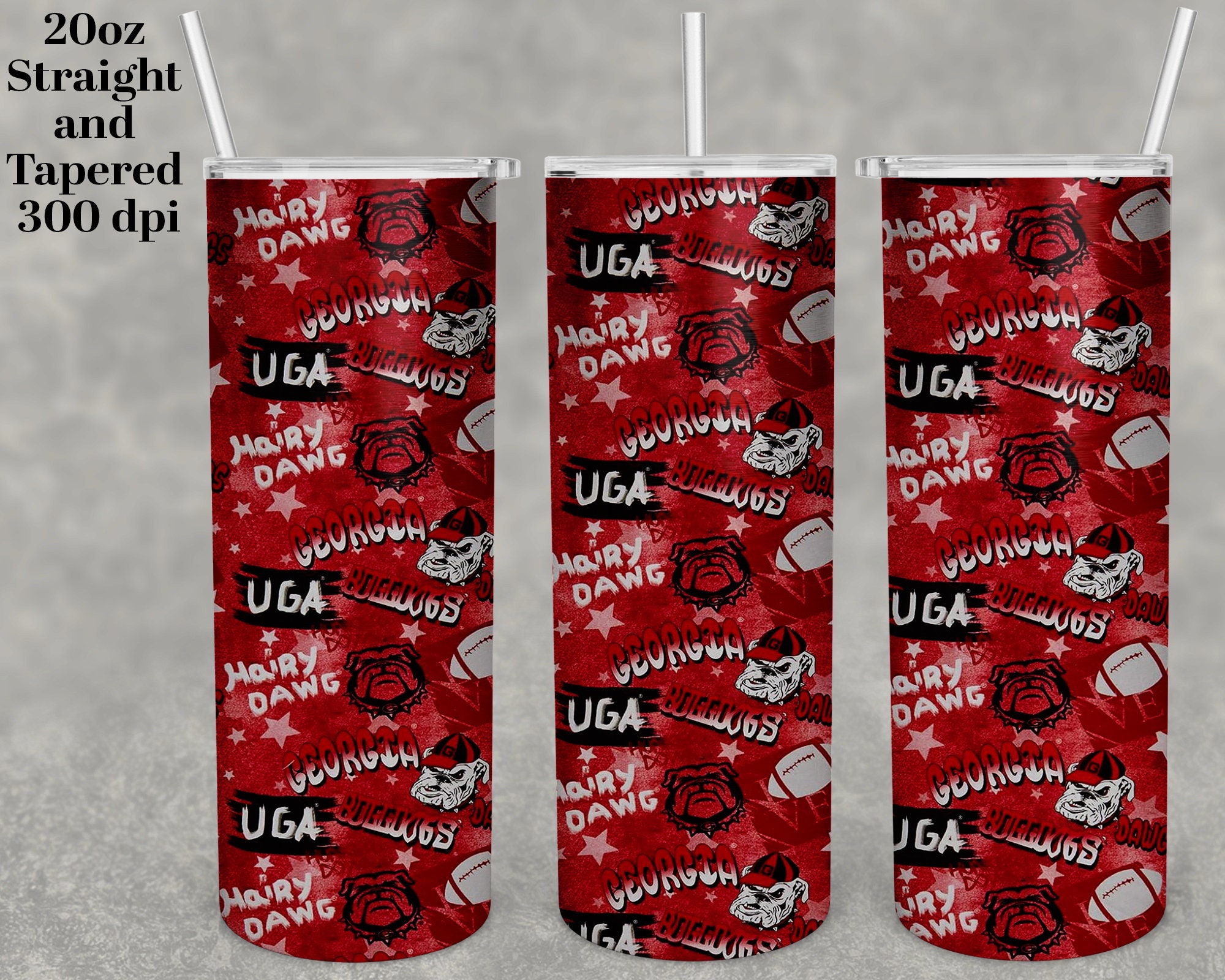 Georgia Bulldogs Tumbler Wrap PNG Design Sublimation - Etsy