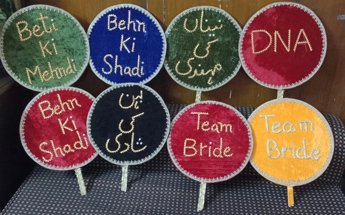 Wedding Mehndi / Shaadi Props Pakistani Indian Party Desi - Etsy