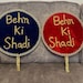 Wedding Mehndi Shaadi Props Pakistani Indian Party Desi Wedding Sign ...