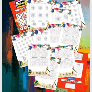 50 Word Wonderland 6th Grade Fun for Kids Ages 11-12 , Word Search ...