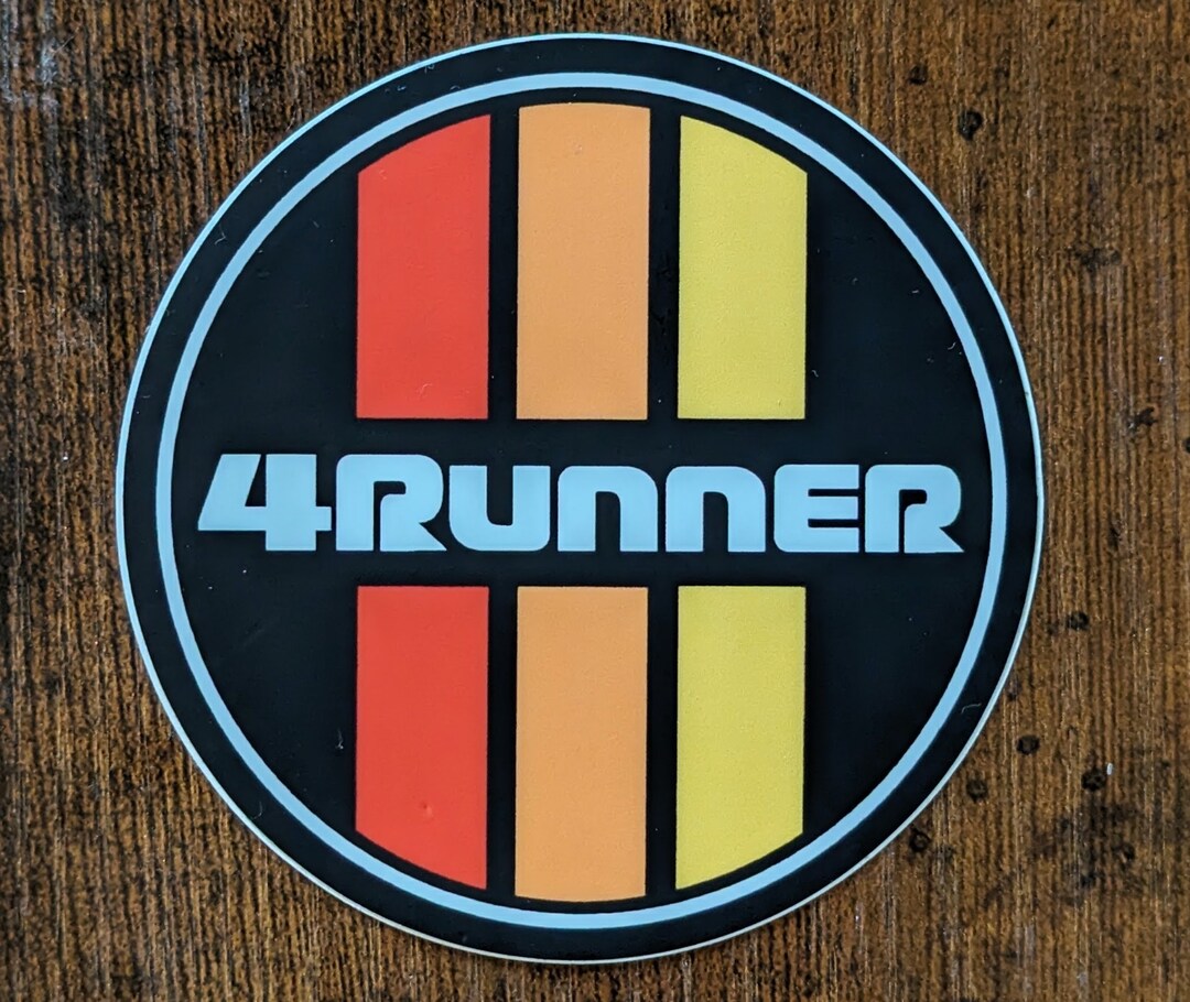 4runner Vinyl Sticker / Car Decal - Japanese Vintage Retro 4runnner ...