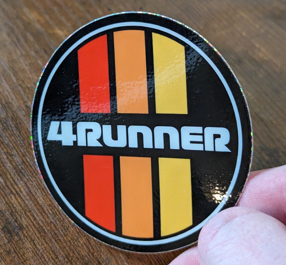 4runner Vinyl Sticker / Car Decal - Japanese Vintage Retro 4runnner ...