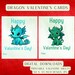 Printable Dragon Valentine's Day Cards for Kids | School and Classroom ...