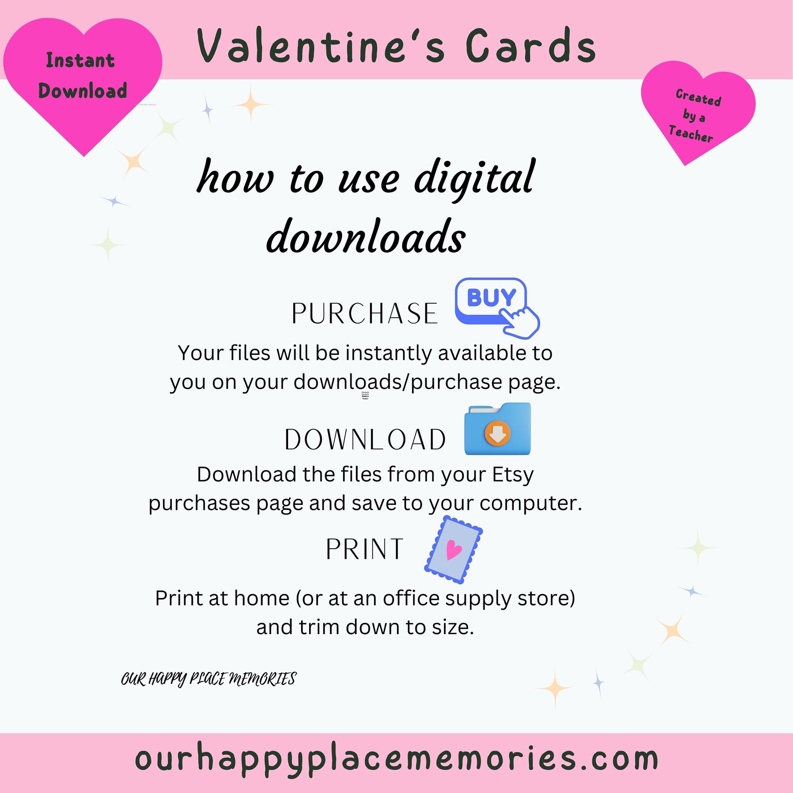 Smiley Face Valentine Cards, Retro Valentine's Day Cards, Print at Home ...
