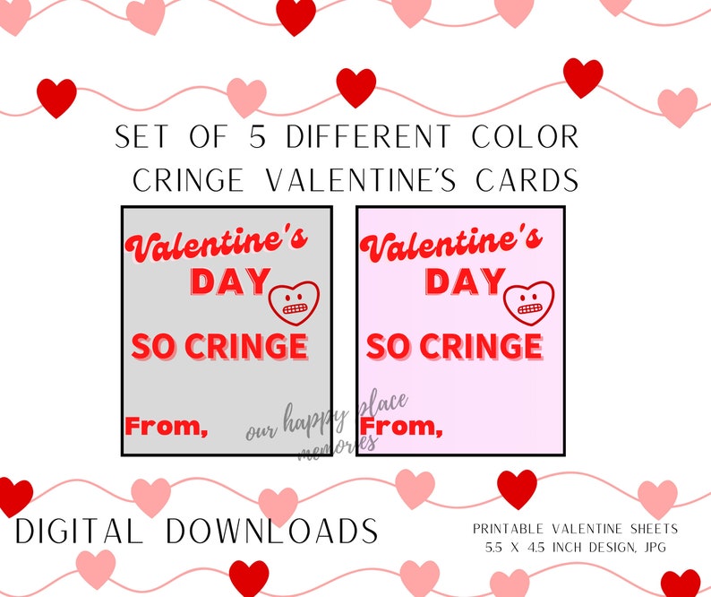 Printable Valentine's Day Cards for Kids | School and Classroom ...