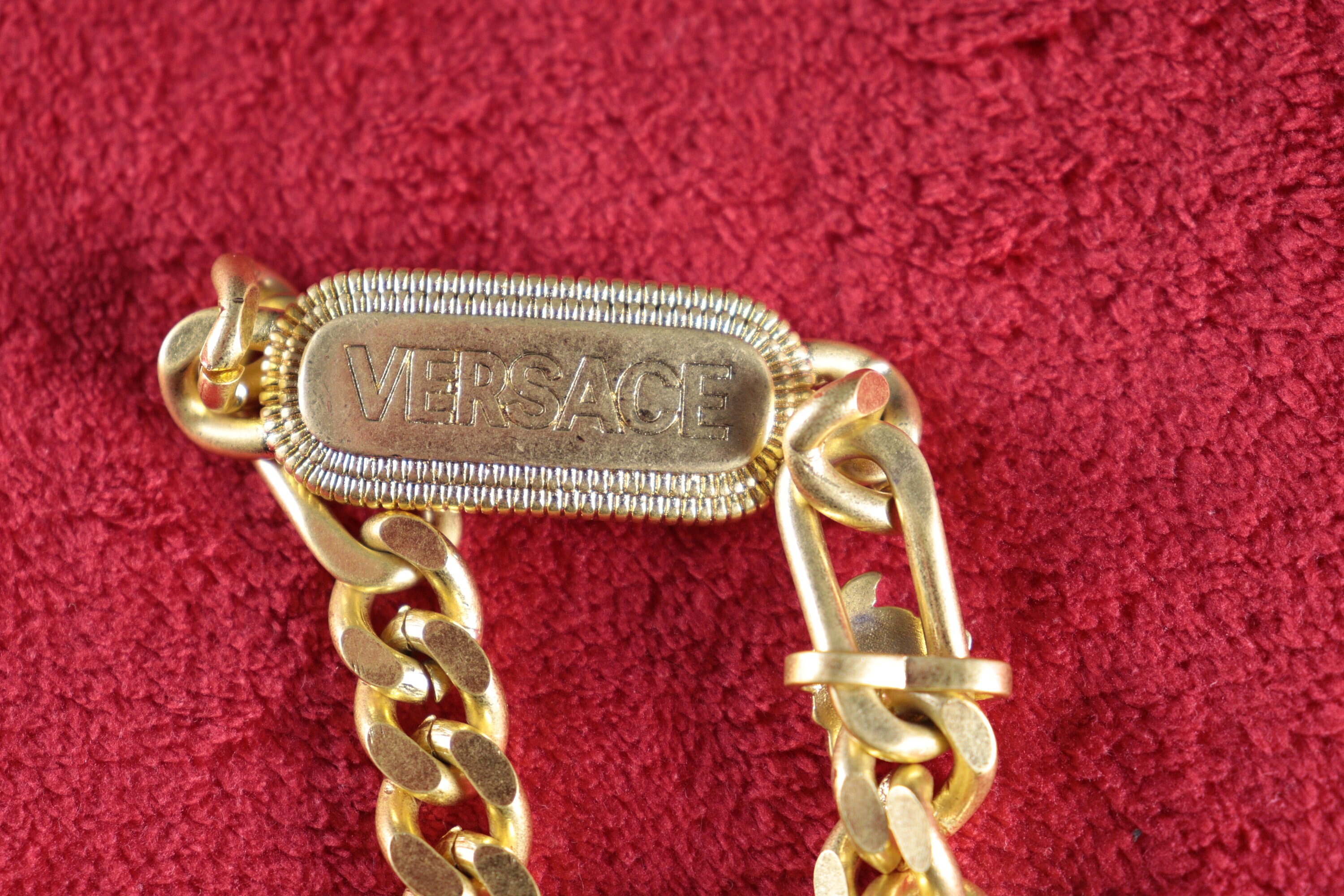 Vintage Versace Medusa Logo Bracelet Women's - Etsy