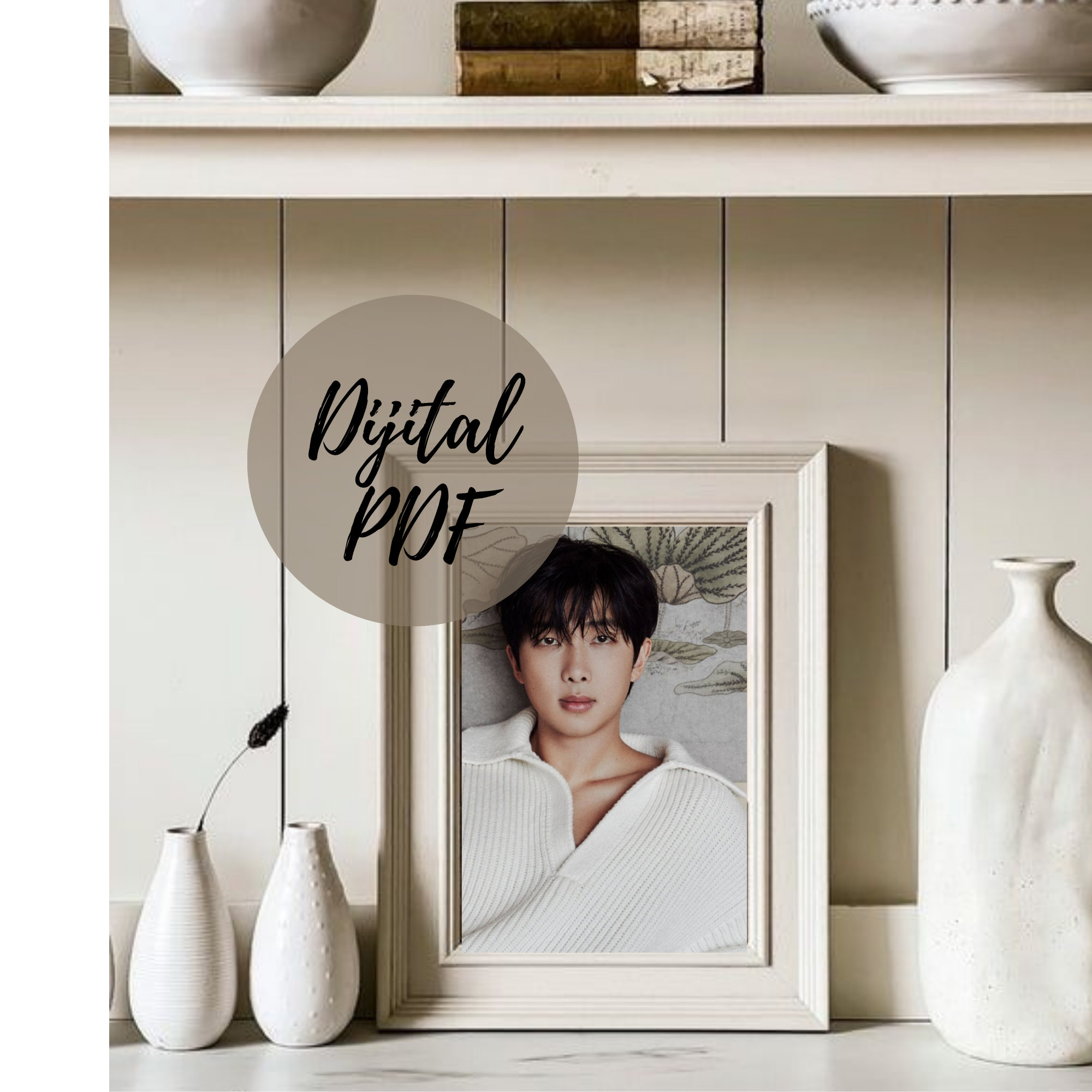 3 RM Poster,kim Namjoon,namjoon Digital Poster,namjoon Indigo Poster ...