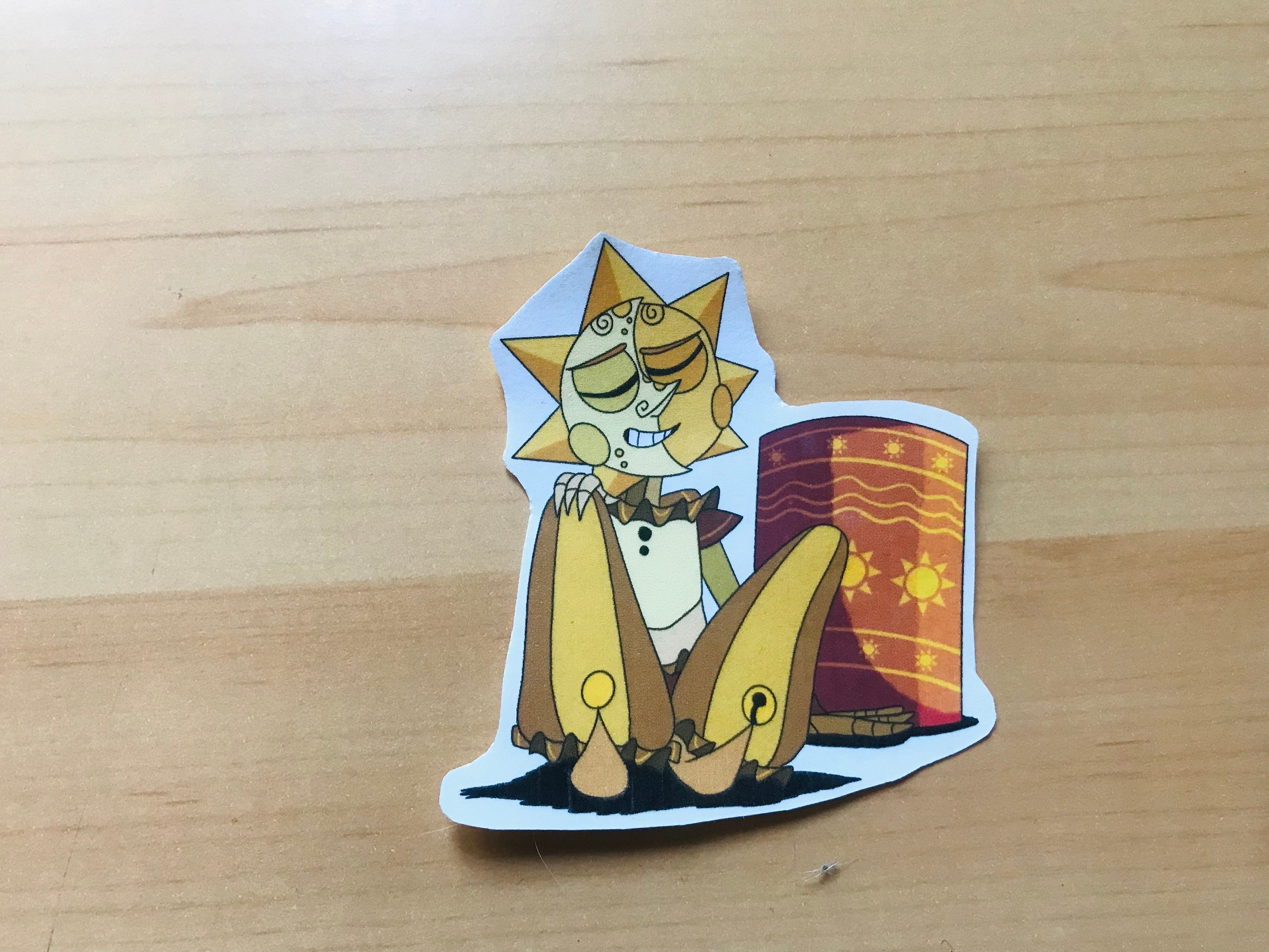 Sun and Moon Show Barrel Stickers - Etsy