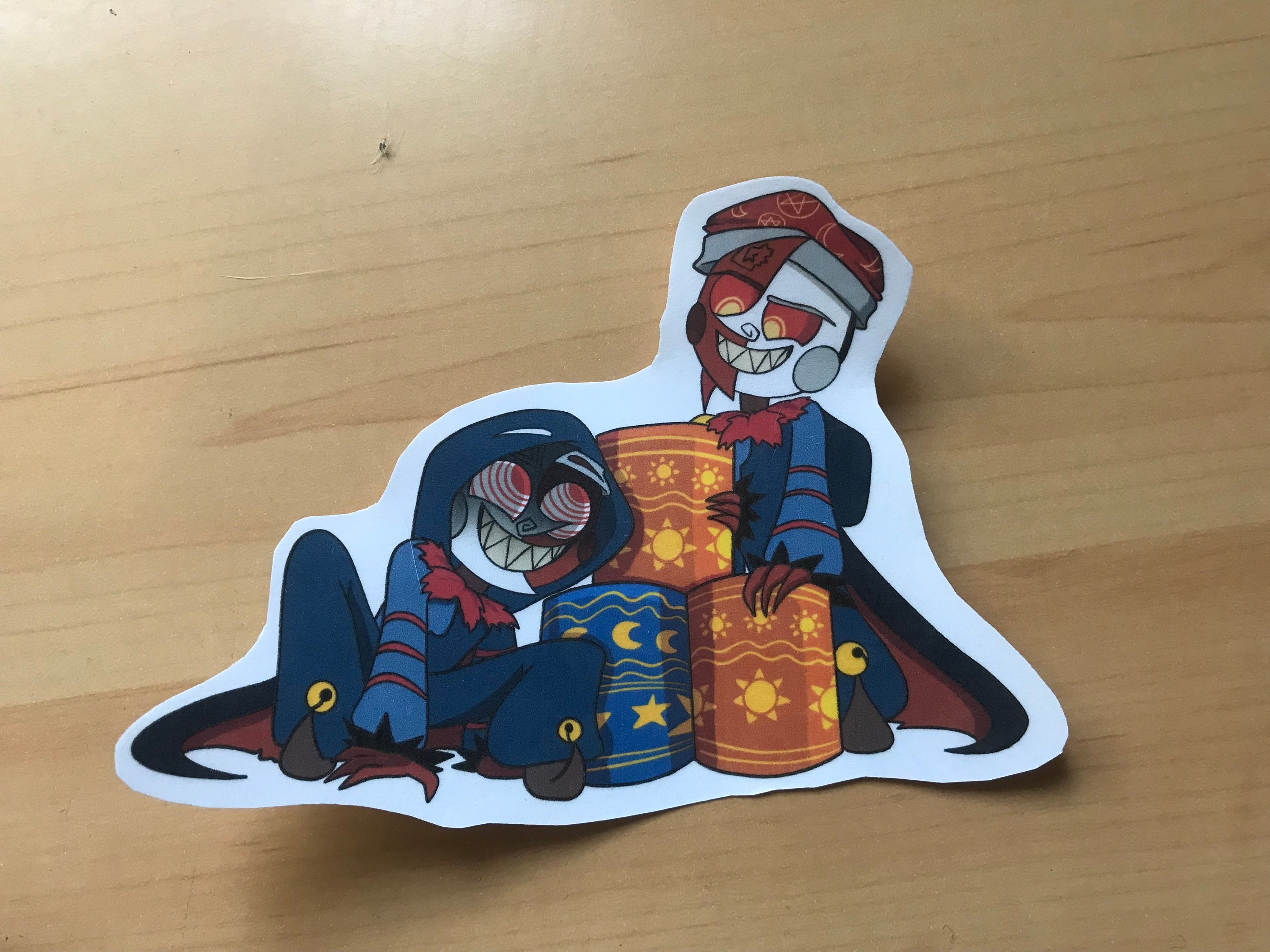 Sun and Moon Show Barrel Stickers - Etsy