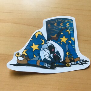 Sun and Moon Show Barrel Stickers - Etsy