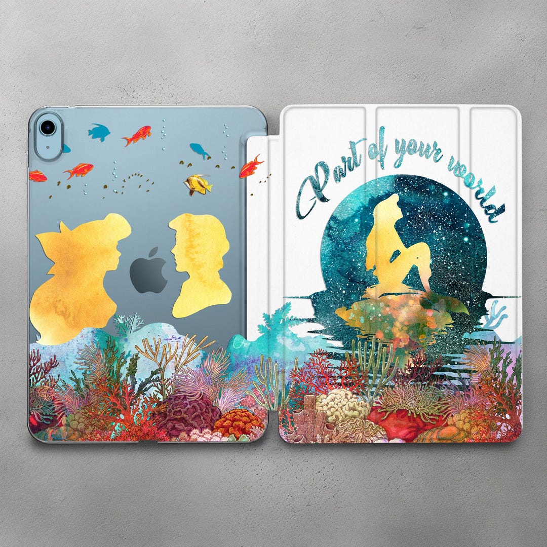 Little Mermaid iPad Case: Ariel, Disney Inspired Cover - Etsy