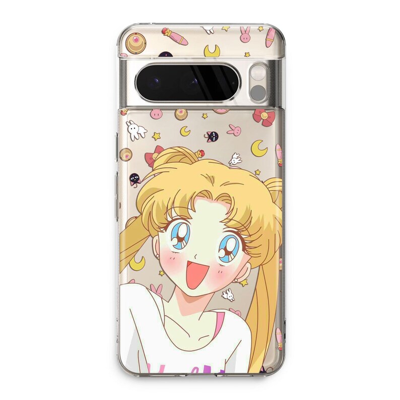 Sailor Moon Phone Case, Manga Anime Silicone Cover - Etsy