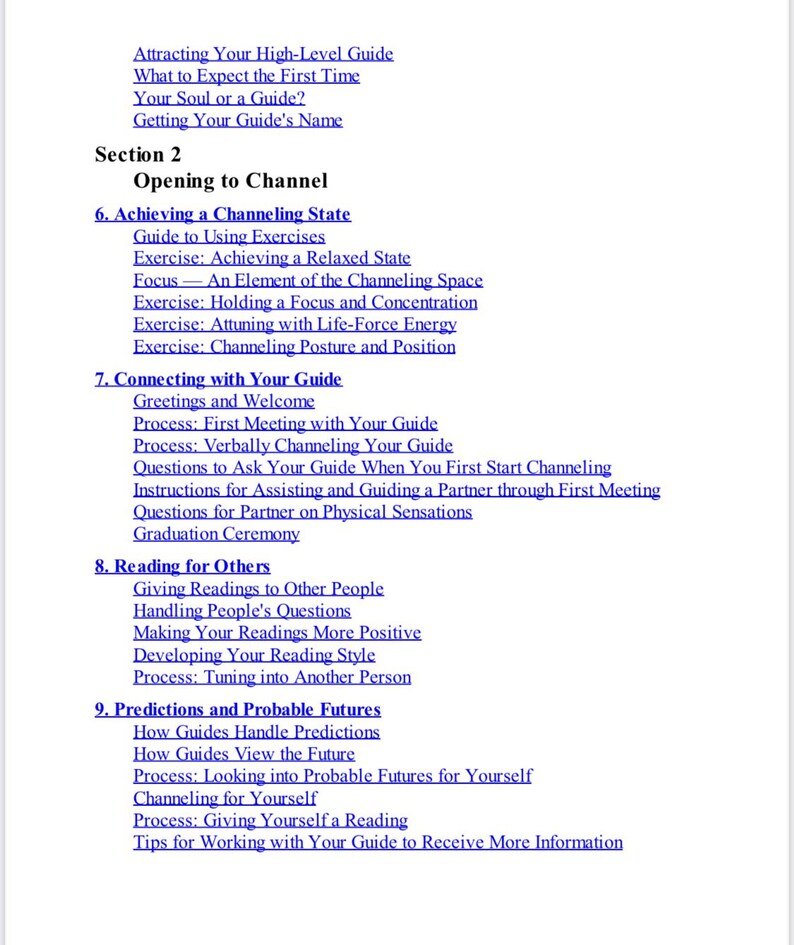 Opening to Channel Pdf - Etsy