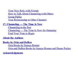 Opening to Channel Pdf - Etsy