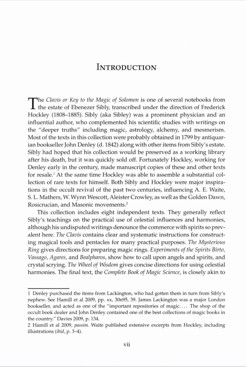 The Clavis or Key to the Magic of Solomon.pdf Instant Digital Download ...