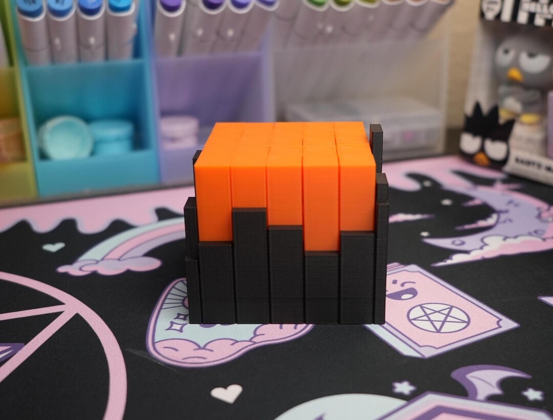 The Coolest 3D Fidget Pixel Cube! Satisfying Tactile Sensory Blocks ...